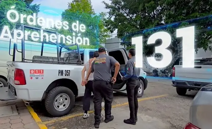 Presume FGE ejecución de 131 órdenes de aprehensión durante el mes de ...